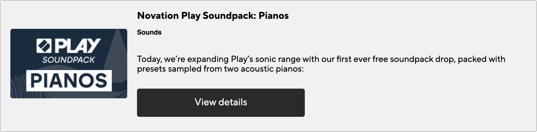 Getting Started with Novation Play – Novation User Guides